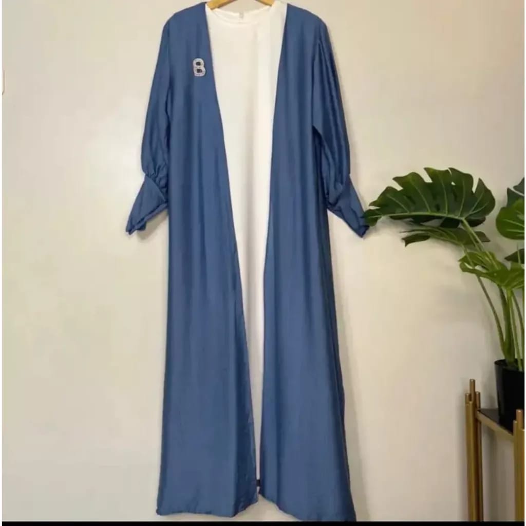Jual Belia Long Outer Polo Linen Cardigan (DUBAI OUTER) | Shopee Indonesia