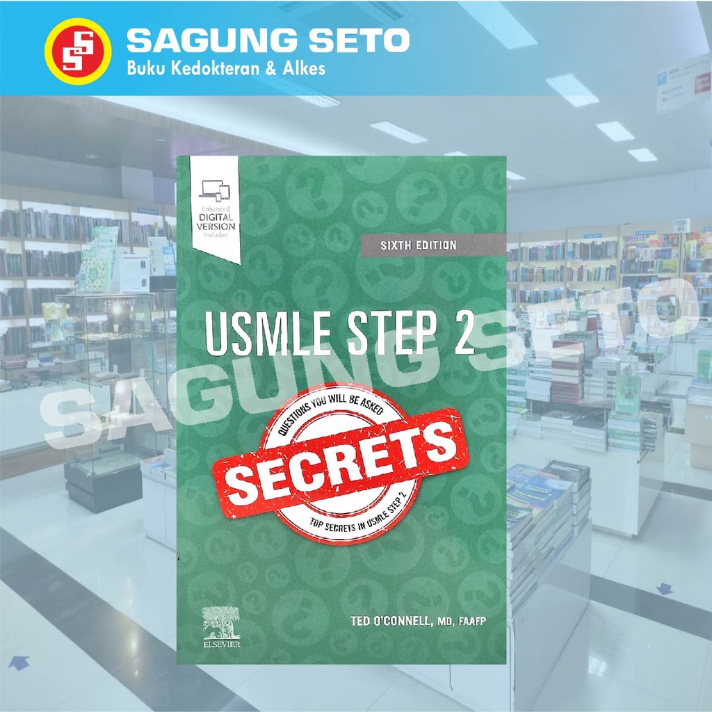 Jual USMLE STEP 2 SECRETS 6ED - TED X. O'CONNELL | Shopee Indonesia