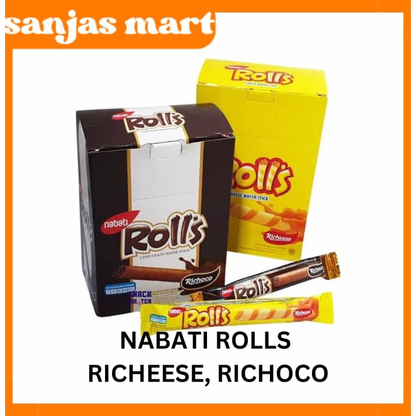 Jual WAFER NABATI ROLLS RICHEESE RICHOCO | Shopee Indonesia
