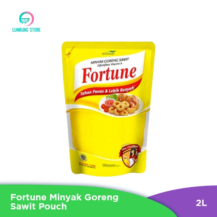 Jual Fortune Minyak Goreng Sawit Pouch 2L | Shopee Indonesia