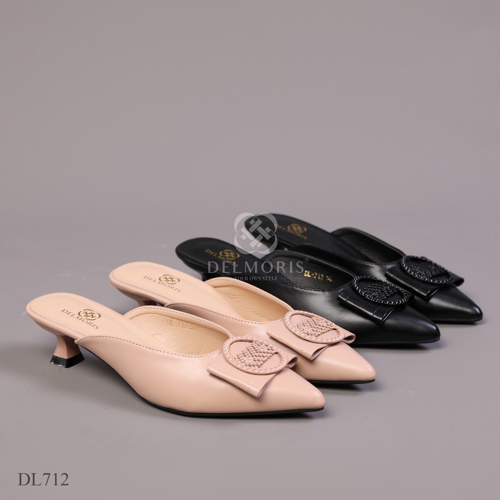 Jual DELMORIS ELLYON SERIES DL712 SEPATU HEELS WANITA SEPATU KERJA ...