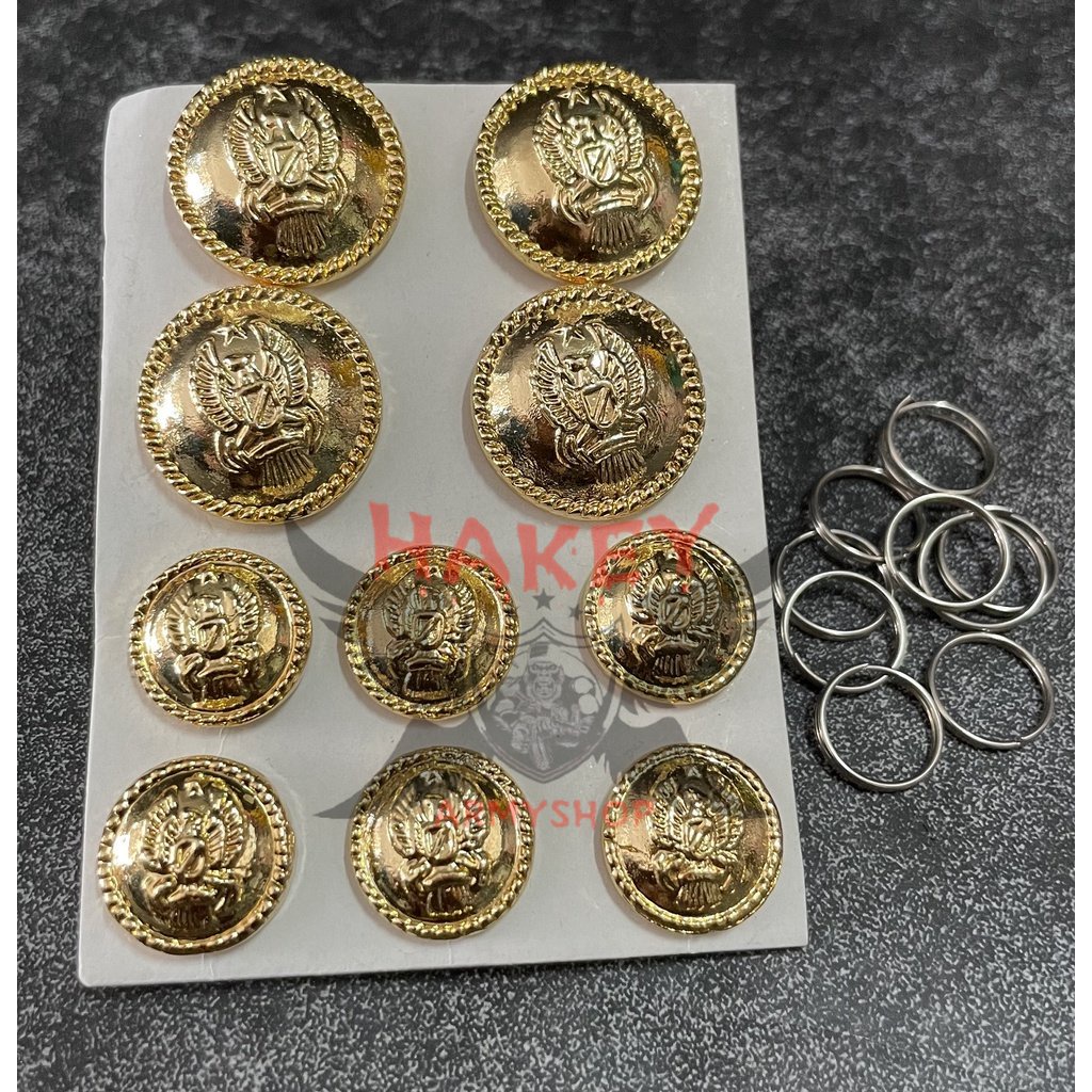 Jual Kancing PDU Ekapaksi TNI AD - Kancing PDU TNI AD- Kancing Baju PDU ...
