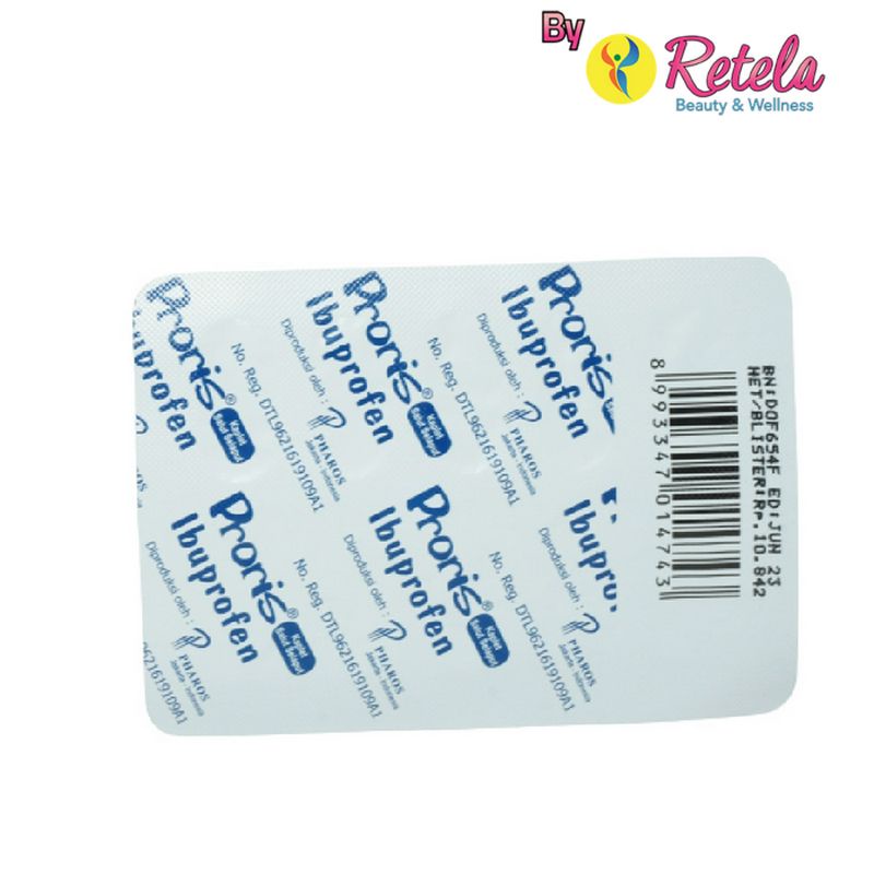 Jual PRORIS IBUPROFEN 10 KAPLET | Shopee Indonesia