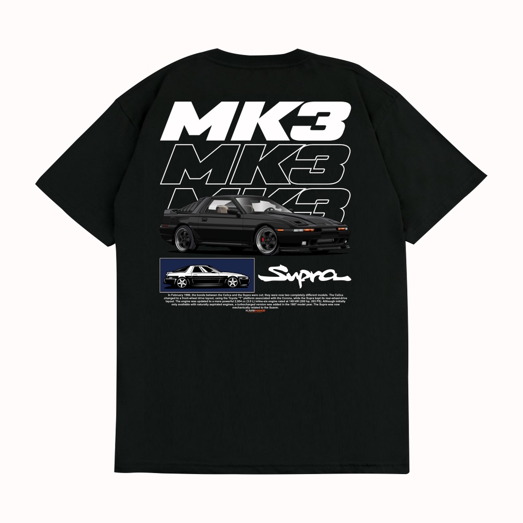 Jual Kaos T Shirt TOYOTA SUPRA MK3 JDM | Shopee Indonesia