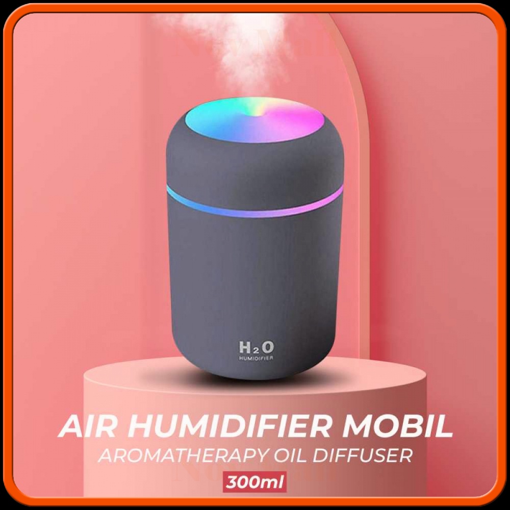 Jual Air Humidifier Mobil Aromatherapy Oil Diffuser 300ml AM333 ...