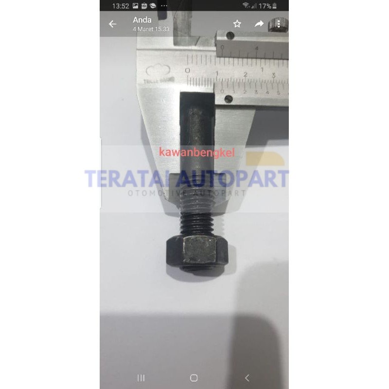 Jual Baut as roda baja HINO RENGER H07C | Shopee Indonesia