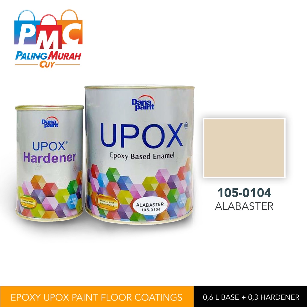 Jual Cat Lantai Epoxy UPOX Dana Paint Floor Coatings - 0104 Alabaster ...
