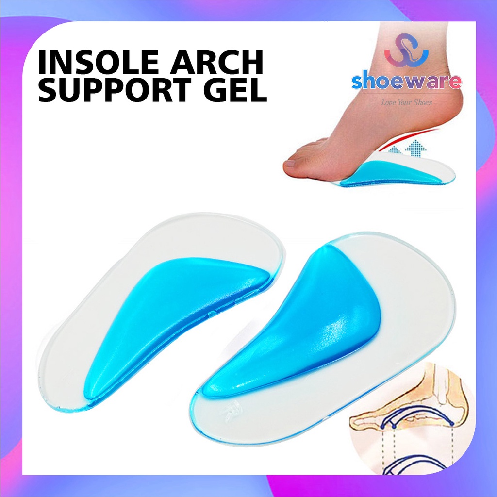 Jual INSOLE SEPATU ARCH SUPPORT GEL | Shopee Indonesia