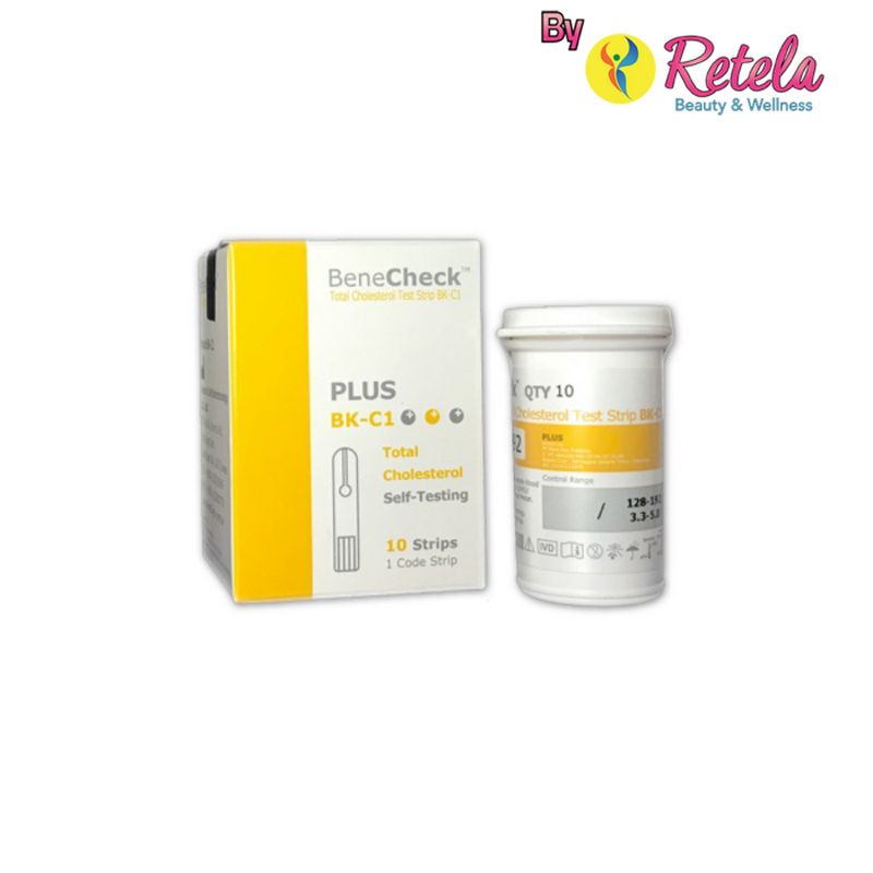 Jual Benecheck Cholesterol Strip 10/ Test Strip Kolesterol | Shopee ...