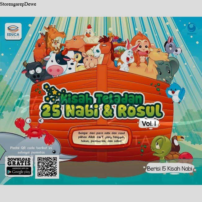 Jual Kisah Teladan 25 Nabi & Rosul Vol. 1 BARANG REAL SESUAI FOTO ...