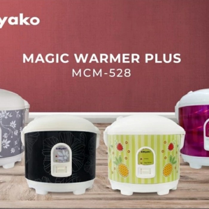 Jual Magic Com Miyako MCM 528 Rice Cooker 1.8 Liter 3 in 1 Magicom ...
