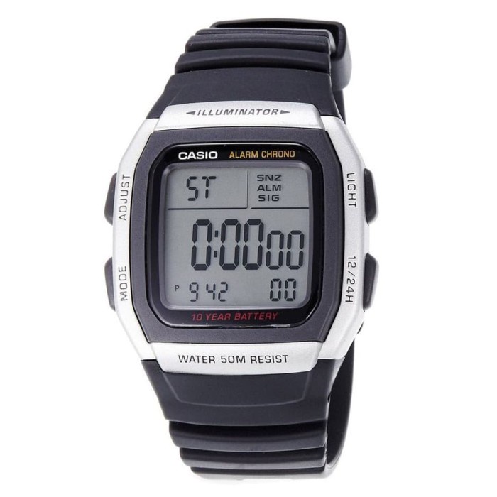 Jual Original 100%!! CASIO W-96H-1AVDF Jam Tangan Pria W96H Garansi Resmi 1 Tahun | Shopee Indonesia
