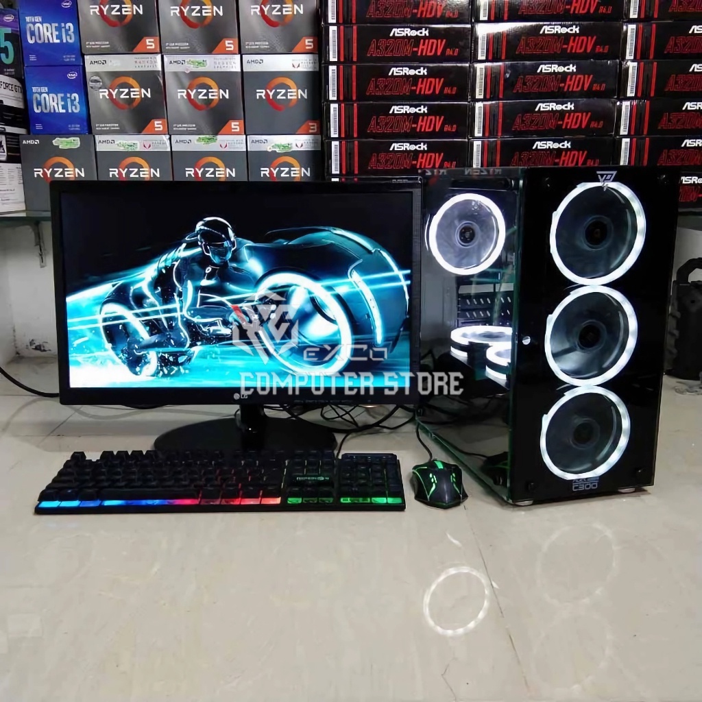 Jual PC Gaming Editing CORE i5 Vga 2 gb Full set siap Pakai New ...