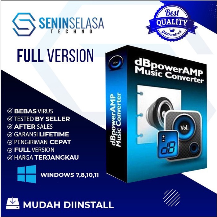 Jual Software Convert Musik: dBpoweramp Music Converter 2025 [WIN & MAC] | Shopee Indonesia