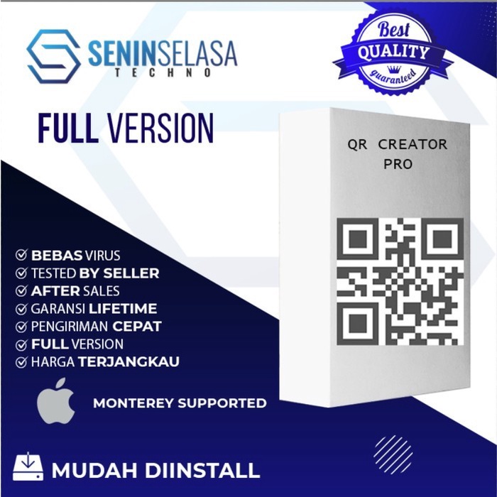 Jual Software Membuat QR Code: QR Creator PRO 4.0.0 [Mac] | Shopee ...