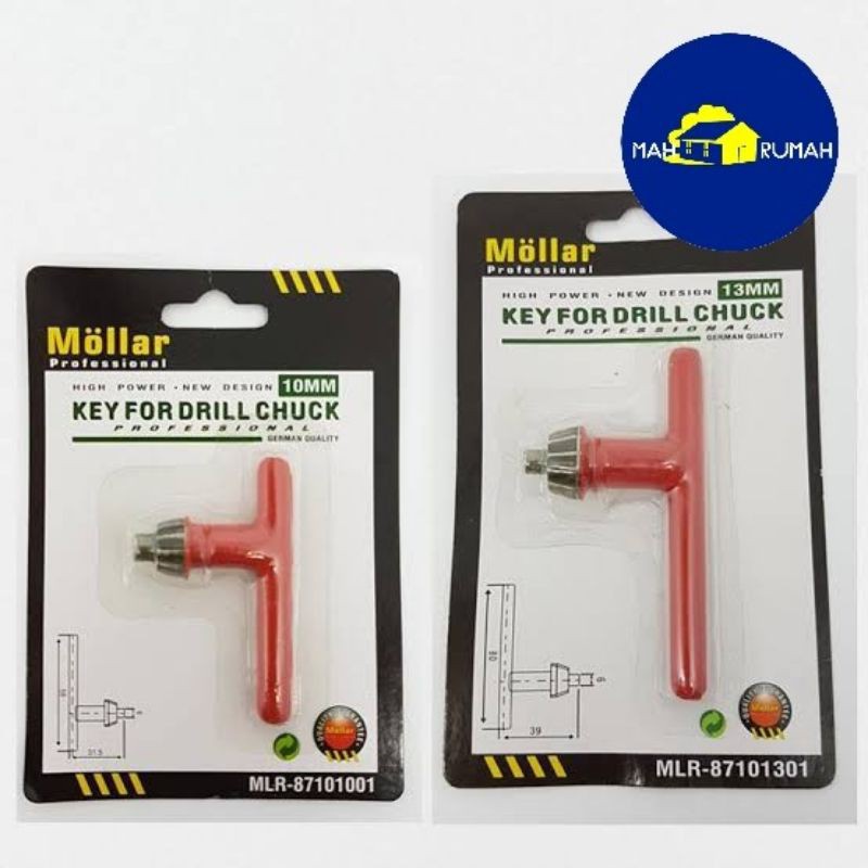Jual KUNCI KEPALA Mesin BOR LISTRIK TANGAN Mata Kunci Bor Drill Chuck ...
