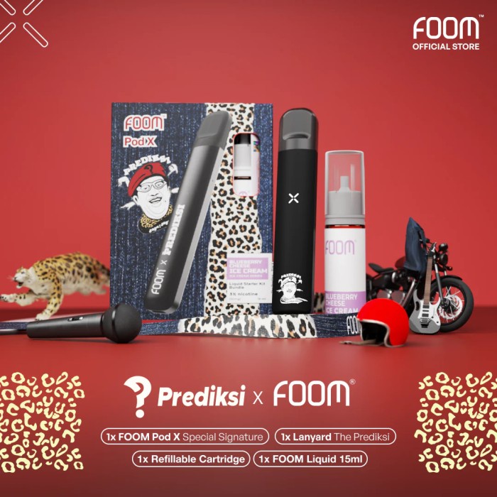 Jual BUNDLING - Foom X Prediksi Limited Edition + Liquid Salt Foom 15ml ...