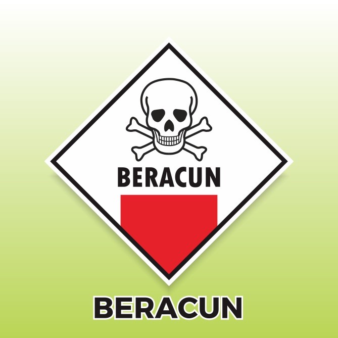 Jual Sticker Simbol Limbah B3 Bahan Berbahaya dan Beracun 5 x 5 cm (4 pcs/ sheet) | Shopee Indonesia