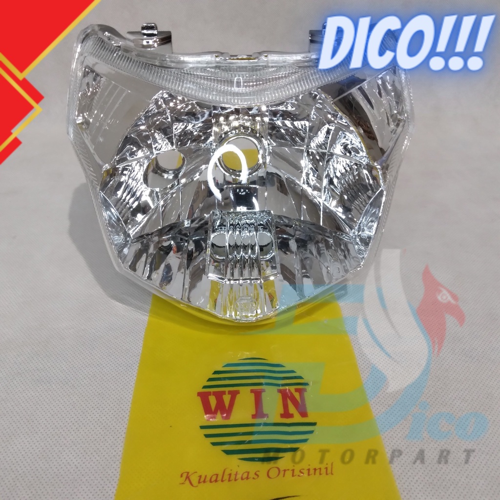 Jual Lampu Depan Vega ZR 115 2008 2009 2010 2011 2012 2013 | reflektor headlamp WIN | head lamp ...