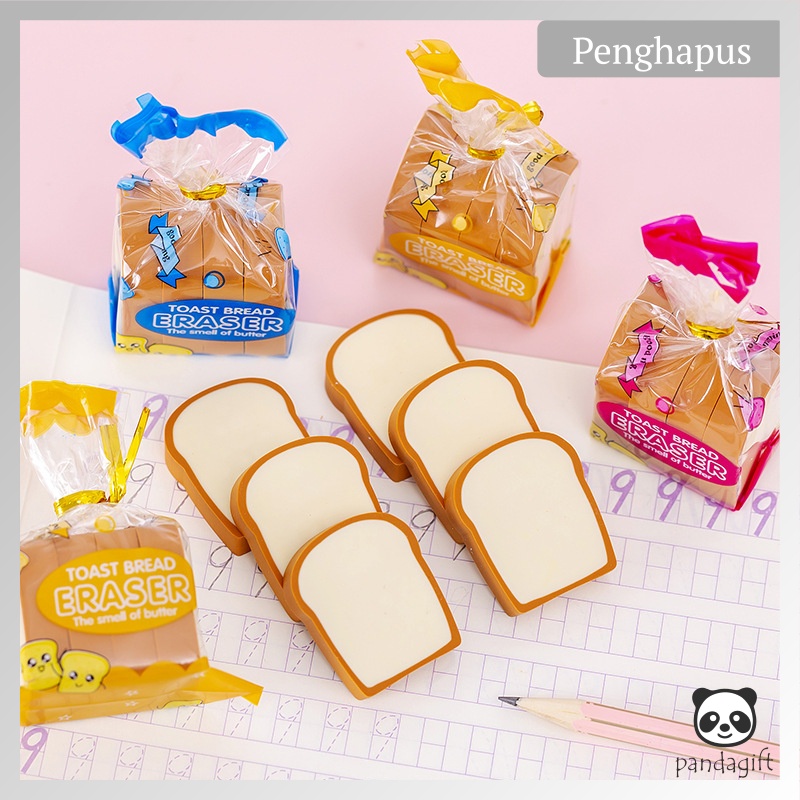 Jual Penghapus Pensil Karakter Roti Toast Bread Eraser - GG0267 ...