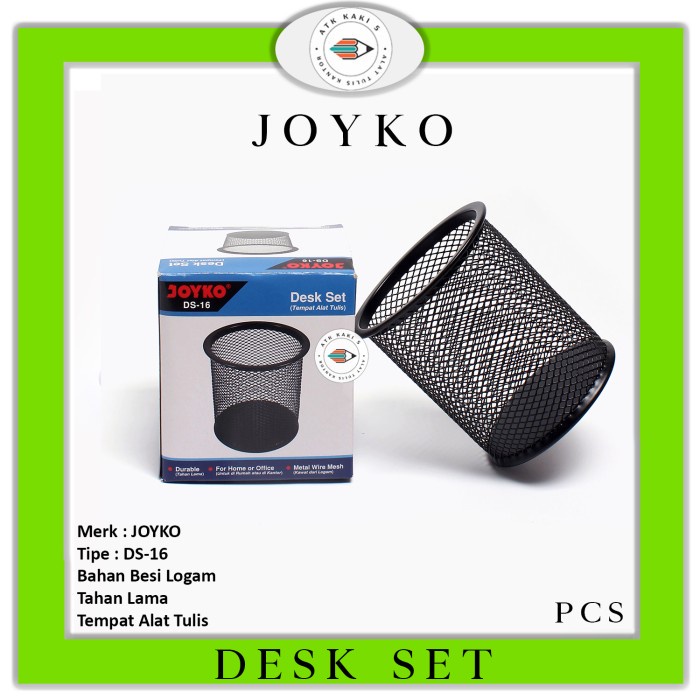 Jual JOYKO - Desk Set Pulpen DS 16 / Tempat Pena Pensil DS16 - 1 Pcs | Shopee Indonesia