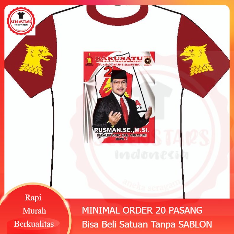 Jual Kaos partai caleg pilkada | Shopee Indonesia