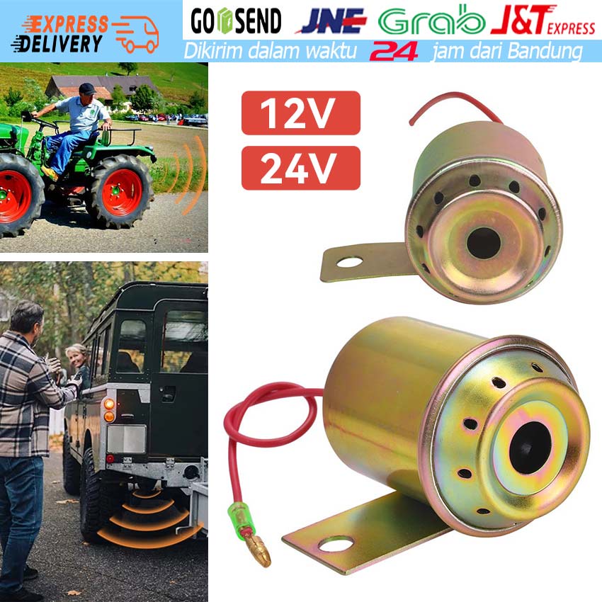 Jual Klakson Mundur Bulat Besi /Back Horn Buzzer Alarm Mundur Mobil 12 ...