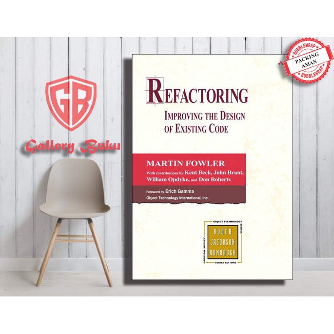 Jual Buku Refactoring Improving The Design Of Existing Code Shopee Indonesia