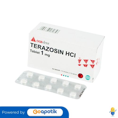 Jual Terazosin Hcl Ogb Dexa Medica 1 Mg Box 100 Tablet | Shopee Indonesia