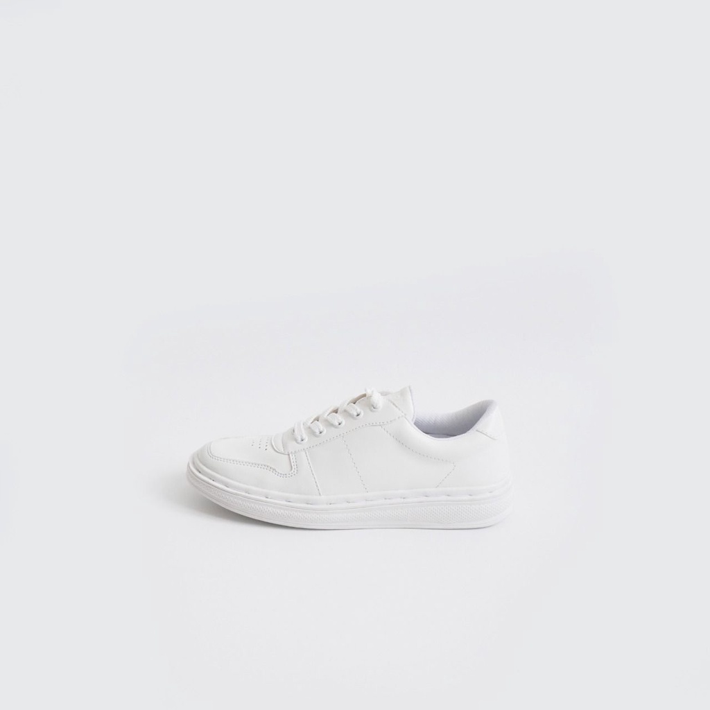 Jual Natara - Sepatu Putih Wanita Sneakers Cewek Levent Full White ...