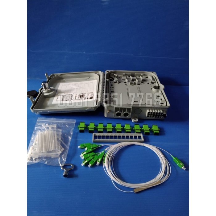 Jual ODP 12 Core Lengkap Splitter 1:8 PLC SC APC | Shopee Indonesia