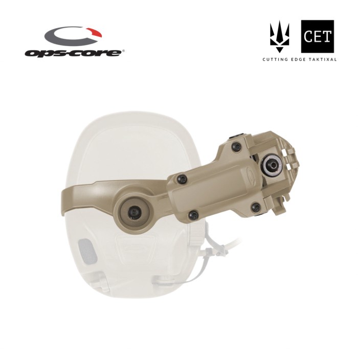 Jual Opscore AMP Helmet Rail Mount Kit Arm - Ops-Core - FDE Tan ...
