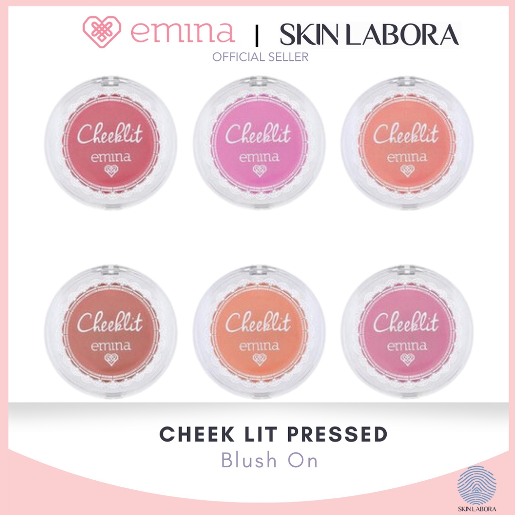 Jual EMINA - Cheek Lit Pressed Blush 3.5 gr | Shopee Indonesia