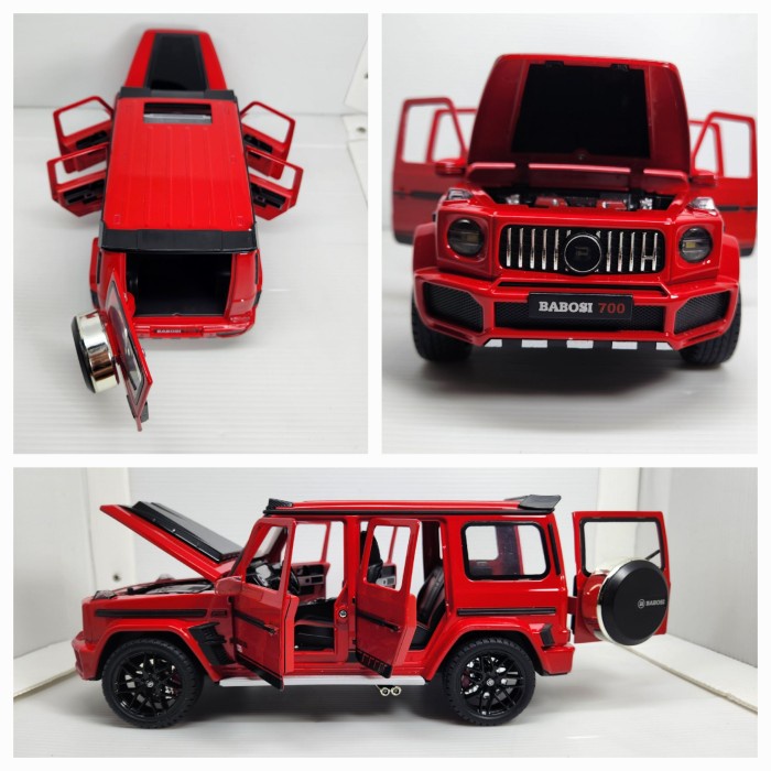 Jual diecast mercy g klass brabus skala 18 mercedes benz g class 1:18 ...