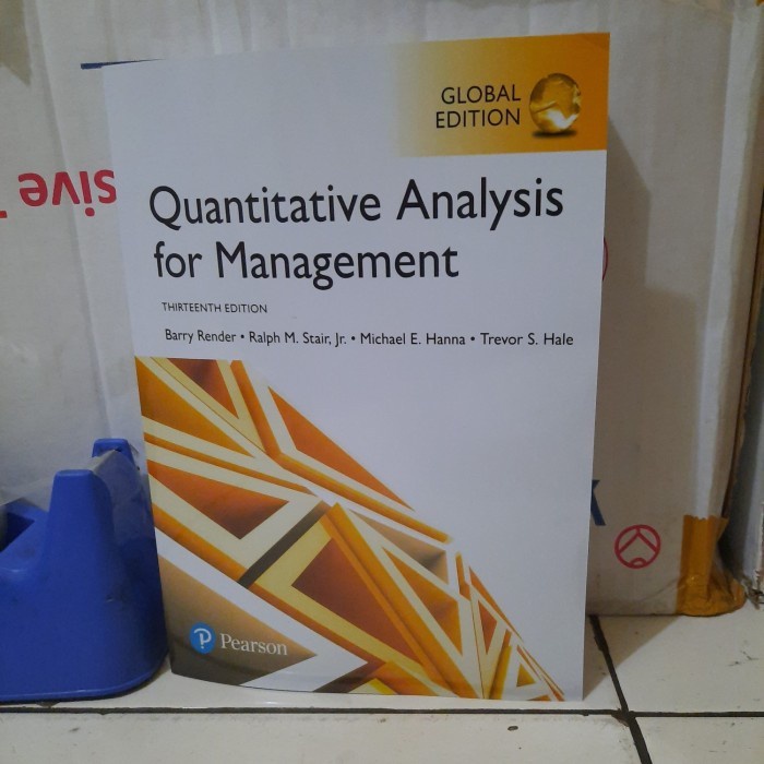 Jual Quantitative Analysis For Management 13th thirteenth edition Render | Shopee Indonesia