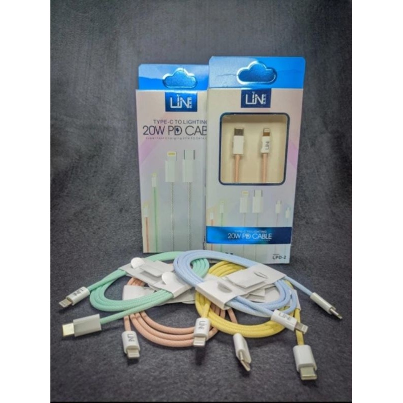Jual (Original) Kabel Data LPD-2 LINARY Type-C to Lightning/Iphone 20W ...