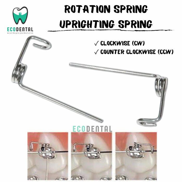 Jual Dental Rotation Spring Orthodontic Uprighting Spring | Shopee ...