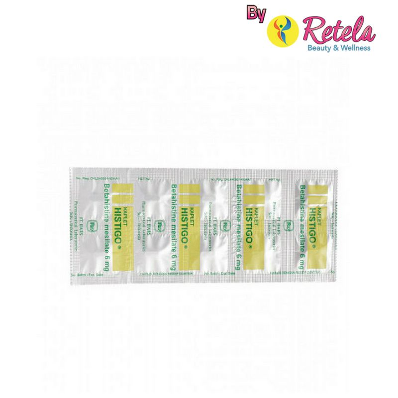 Jual HISTIGO 6MG 1 STRIP 10 TABLET | Shopee Indonesia