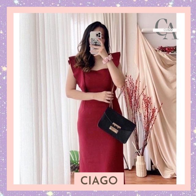 Jual Ciago Fashion dress pesta kondangan korean style bkk5183 | Shopee ...