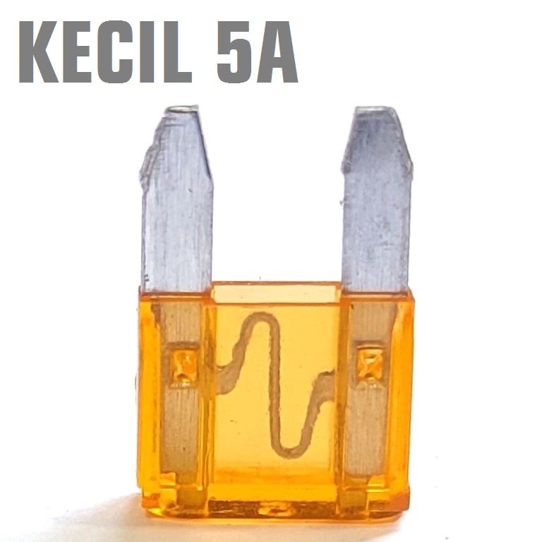 Jual SEKRING TANCAP KECIL ORANGE 5A 5 a ampere sikring fuse tancep ...