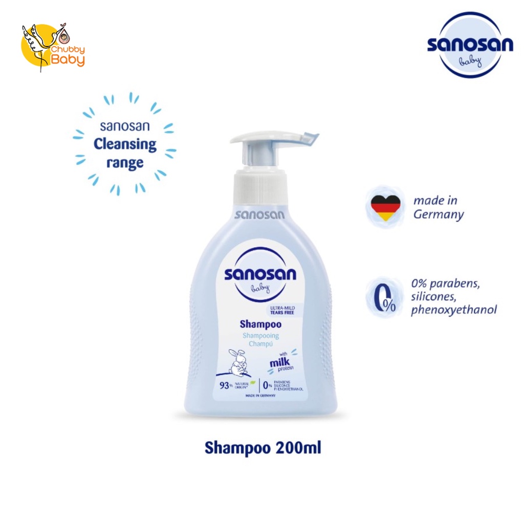 Jual SANOSAN - Baby Shampoo 200ml | Shampo Bayi | Shopee Indonesia