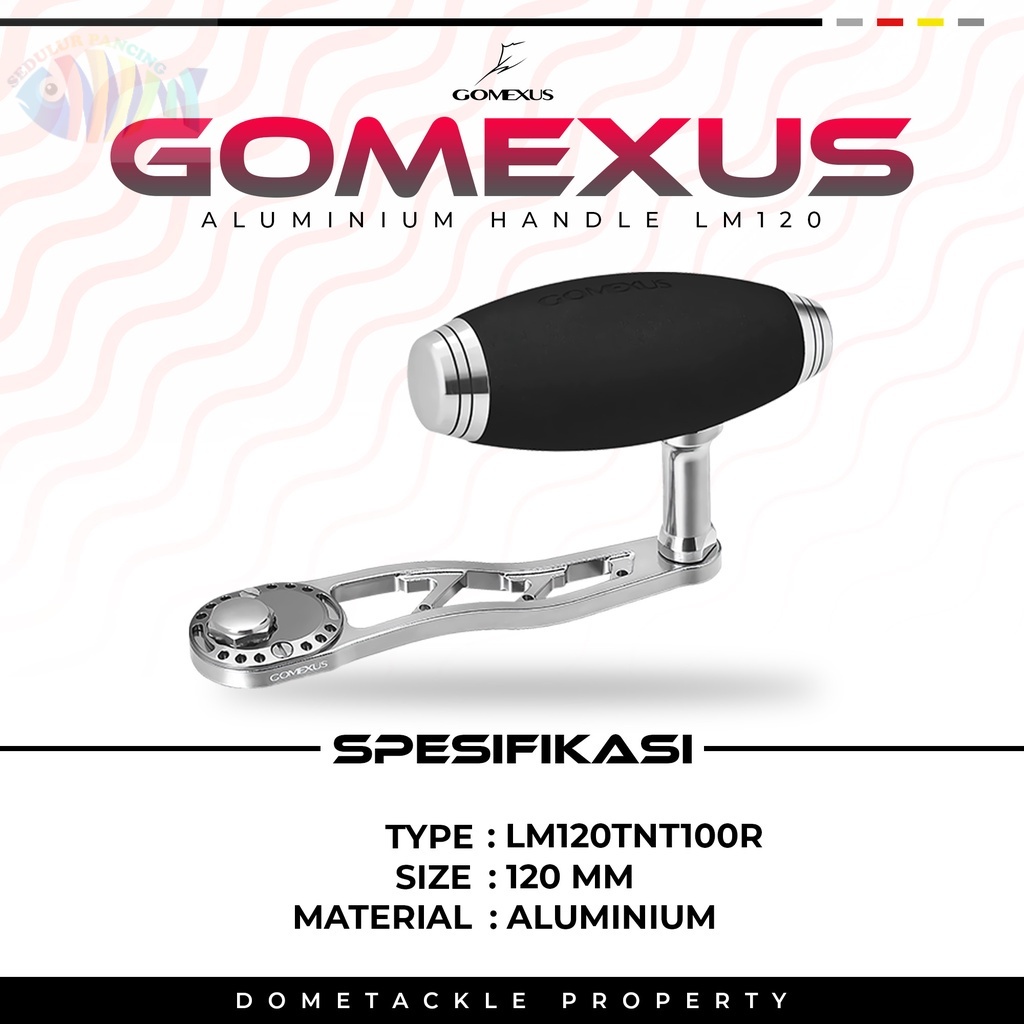 Jual Handle Gomexus T-Bar Power Handle LM120 LMD95 LCD90 Eva Alumunium ...