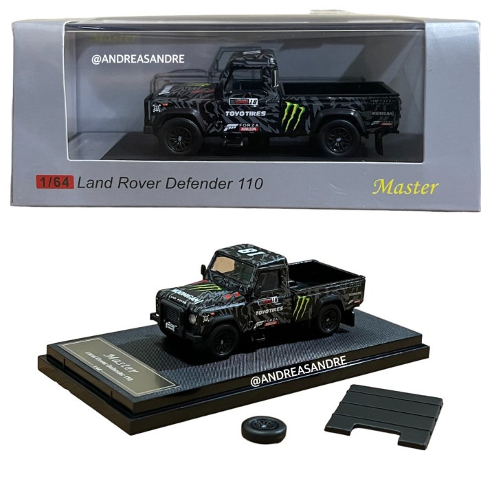 Jual Jualll !!! Promo Master 1/64 Land Rover Defender 110 Pick Up ...