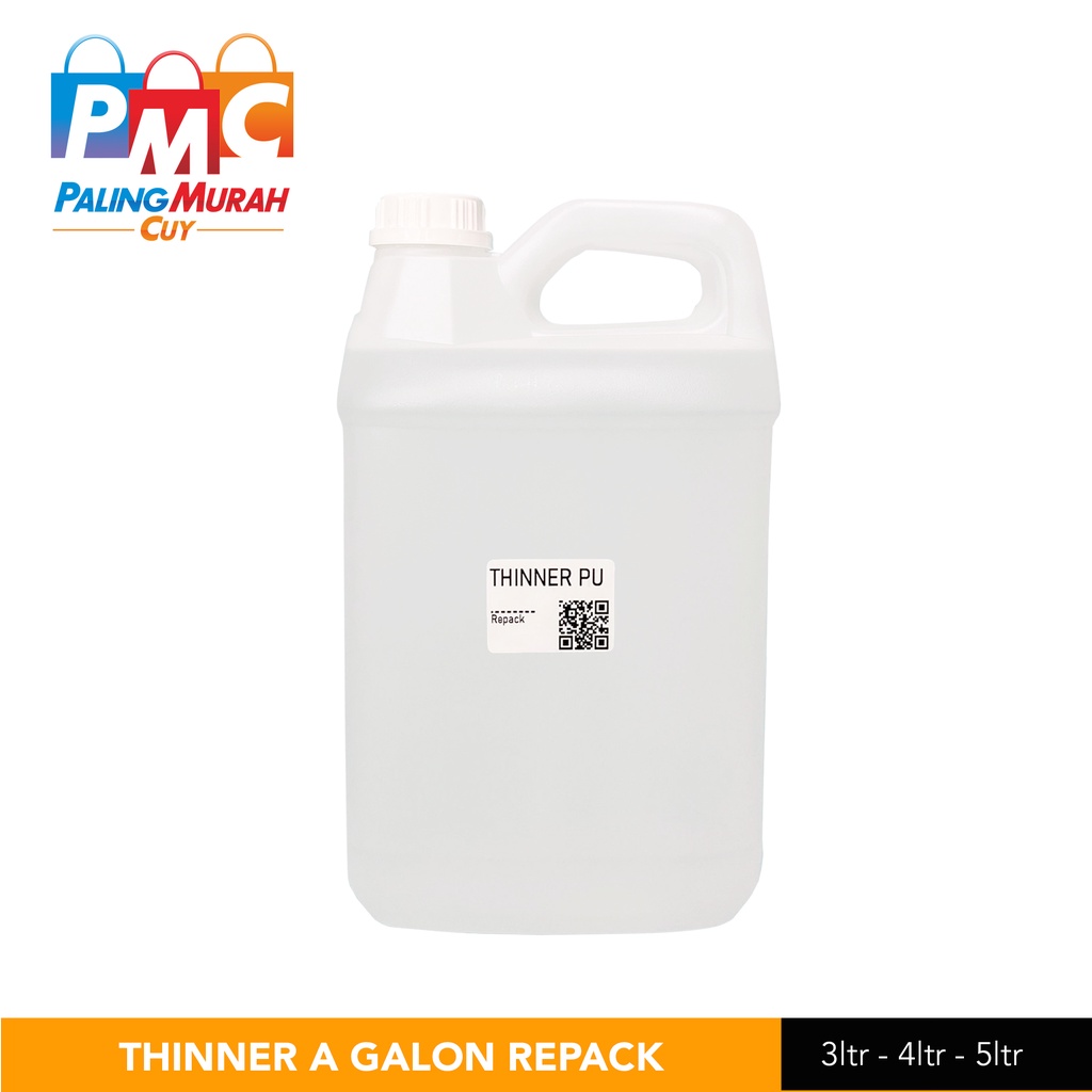 Jual Thinner PU Polyurethane Liter Ecer Kemasan Galon | Shopee Indonesia