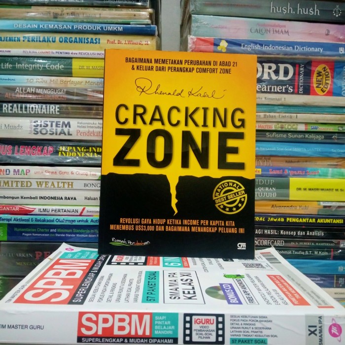 Jual CRACKING ZONE BAGAIMANA MEMETAKAN PERUBAHAN DI ABAD 21 & KELUAR ...