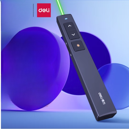 Jual [ COD ] Deli Laser Pointer Presentasi Wireless Slideshow Green ...