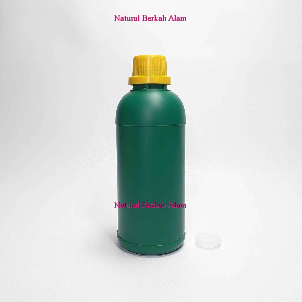 Jual Botol M 500 ml Hijau Dof HDPE / Botol Hdpe / Botol Pupuk / Botol ...