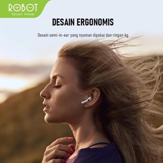 Jual HENSET HANDSET T60 ROBOT TWS AIRBUDS T60 TERSEDIA WARNA BLACK ...