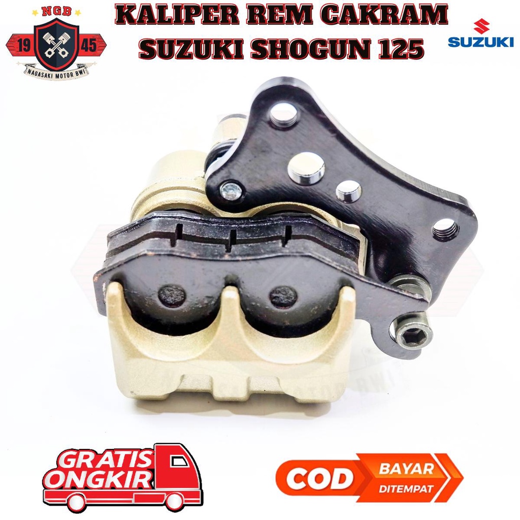 Jual Kaliper Rem Cakram Depan Suzuki Shogun 125 NEW & Smash 110 / Kaliper Rem Pala Babi Suzuki ...
