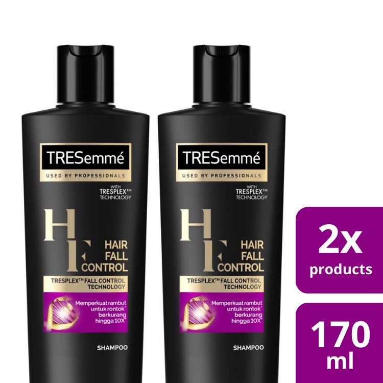 Jual Tresemme Hair Fall Control Shampoo 170ml Twinpack | Shopee Indonesia